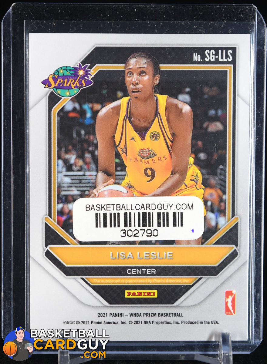 Lisa Leslie 2021 Panini Prizm WNBA Signatures – Basketball Card Guy
