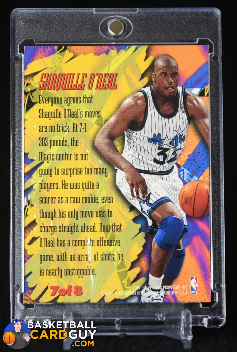 Shaquille O'Neal 1995-96 Metal Scoring Magnets #7 – Basketball Card Guy