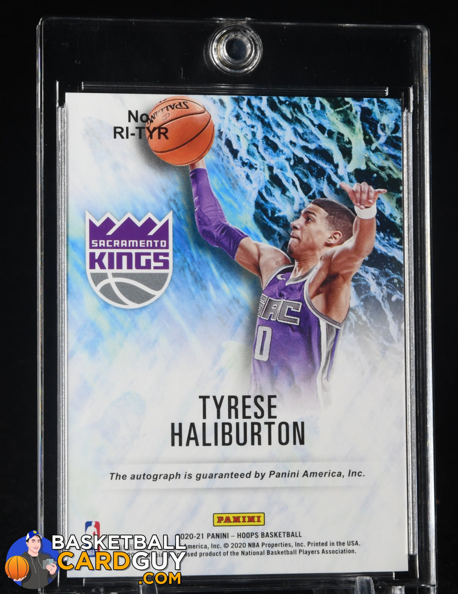 Tyrese Haliburton 2020-21 Hoops Rookie Ink – Basketball Card Guy