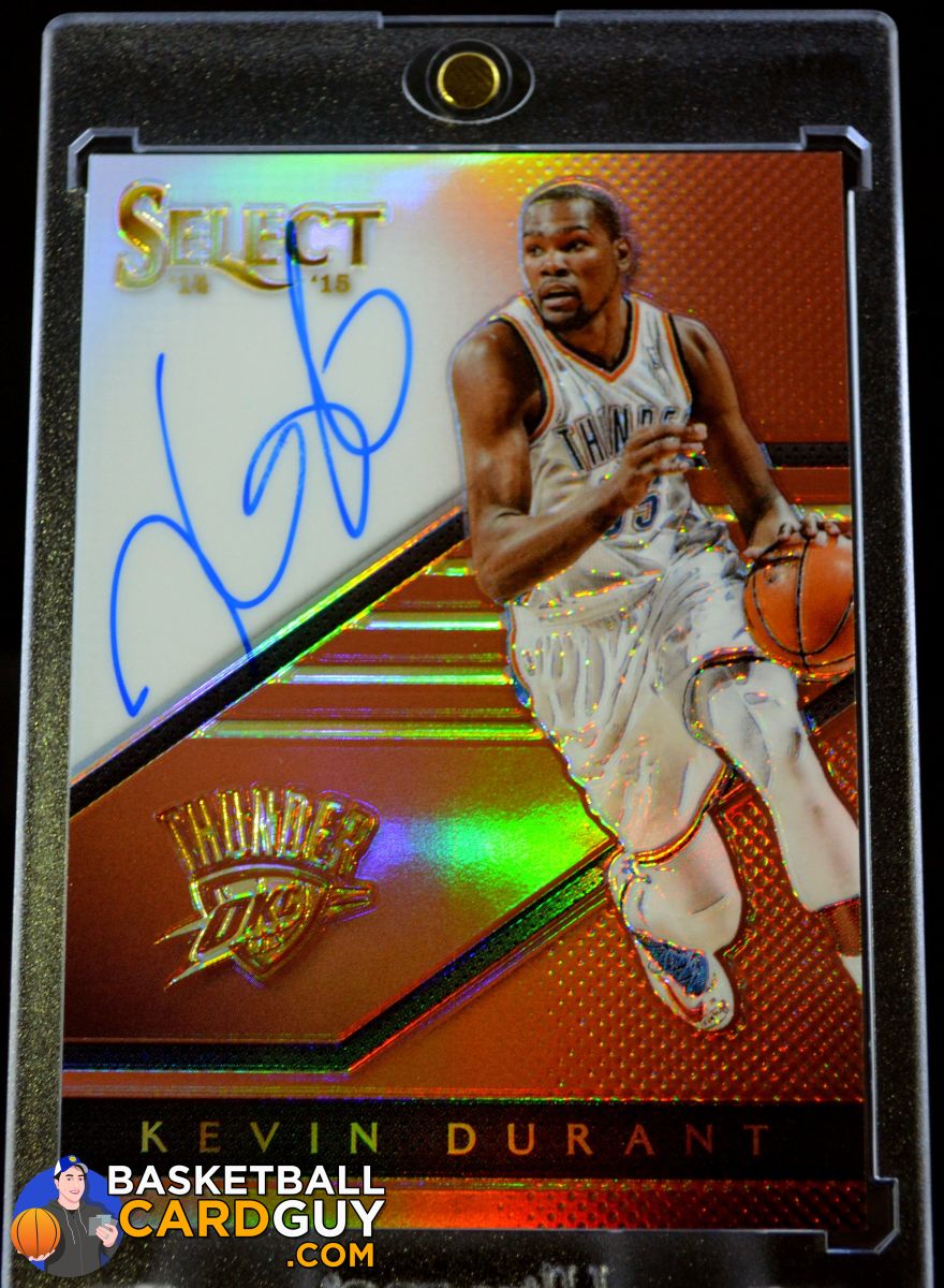 2014-15 Select Signatures Prizms Copper #3 Kevin Durant /49 ...