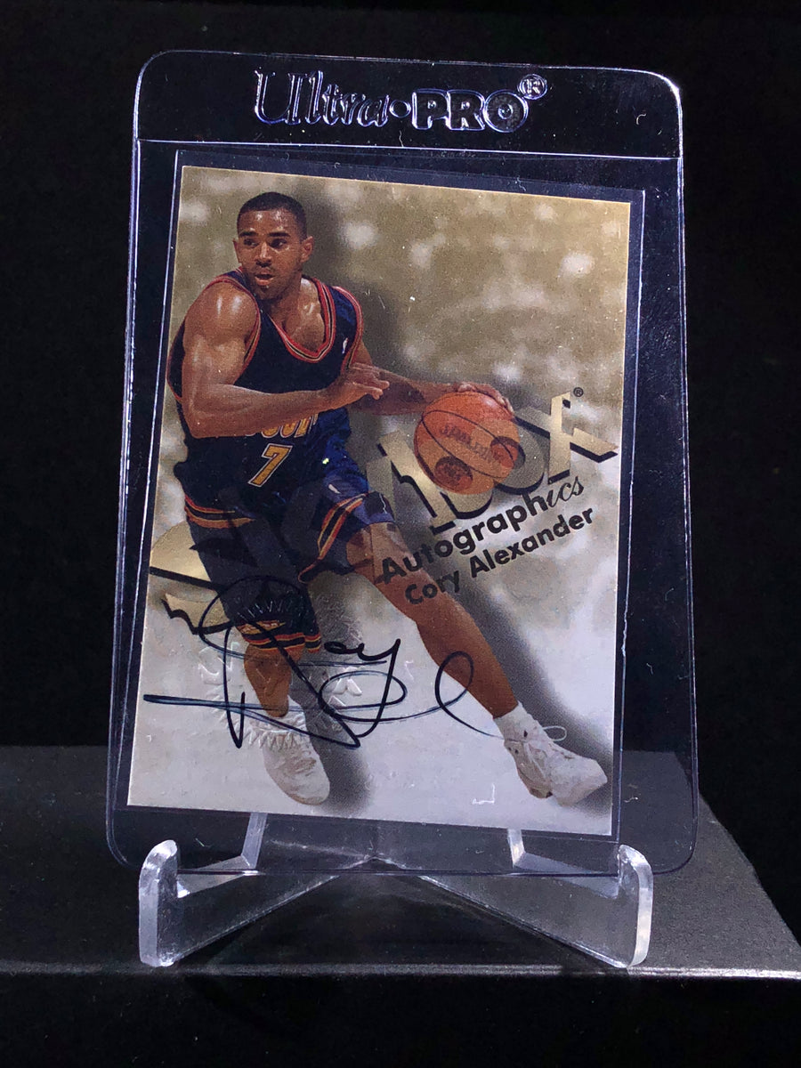 Cory Alexander 1998-99 Skybox Premium Autographics – Basketball Card Guy
