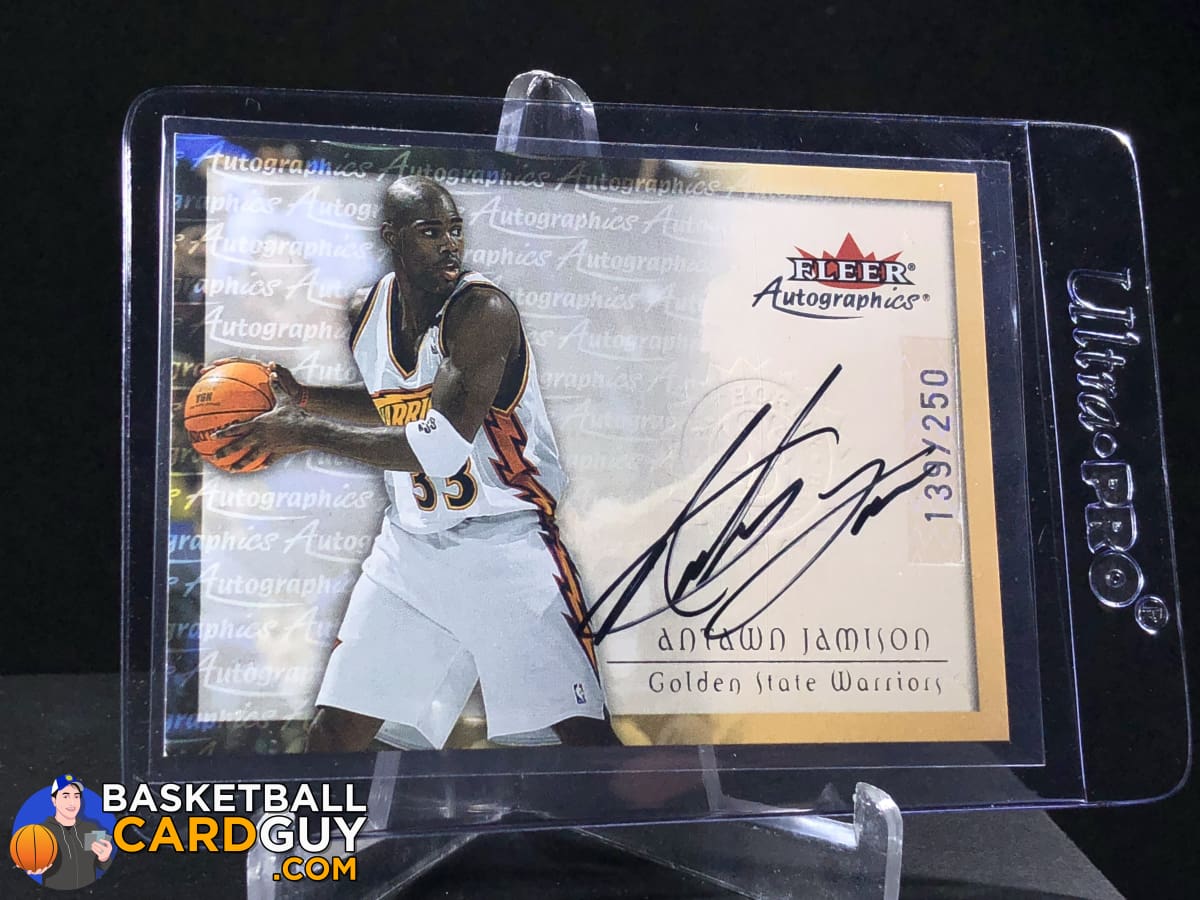 Antawn Jamison 2000-01 Skybox Premium Autographics SIlver /250 ...