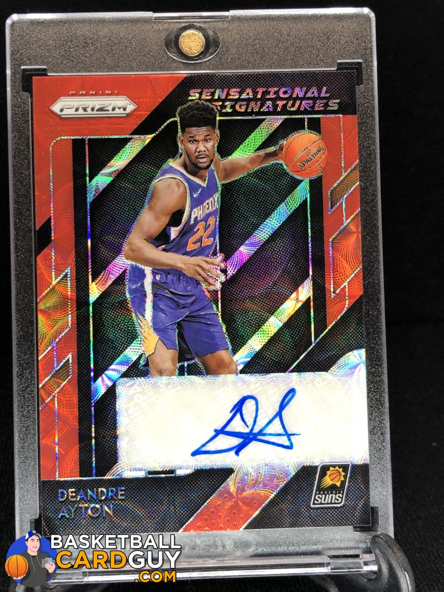 Deandre Ayton 2018-19 Panini Prizm Sensational Signatures Prizms Choic ...