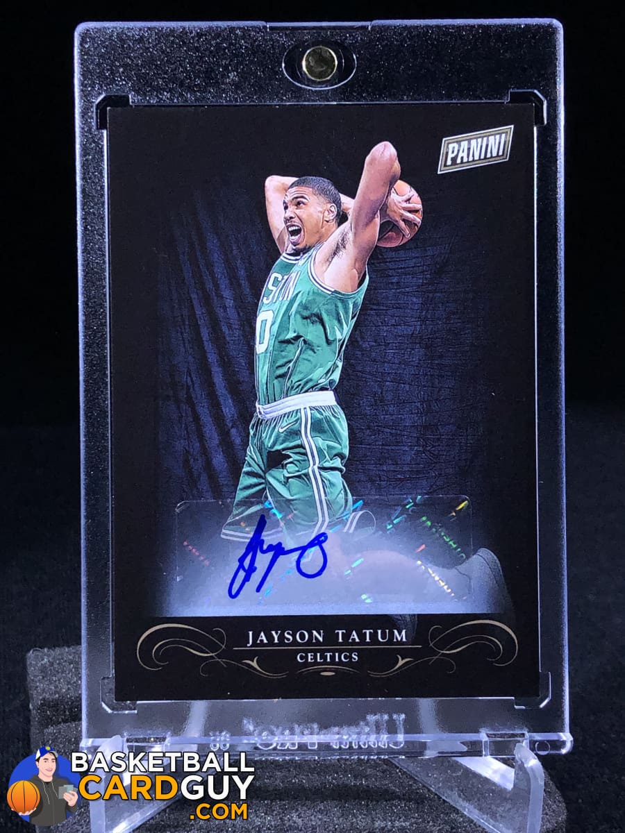 Jayson Tatum 2017 Panini Black Friday Panini Collection Autographs /25 ...