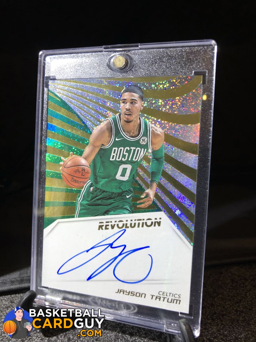 Jayson Tatum 2018-19 Panini Revolution Autographs – Basketball Card Guy