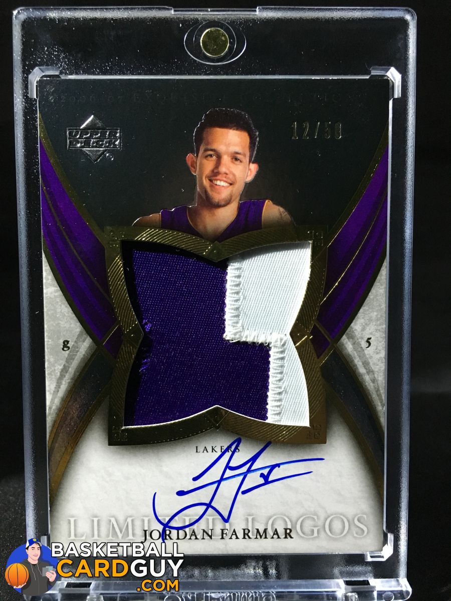 Jordan Farmar 2006-07 Exquisite Limited Logos – Basketball Card Guy