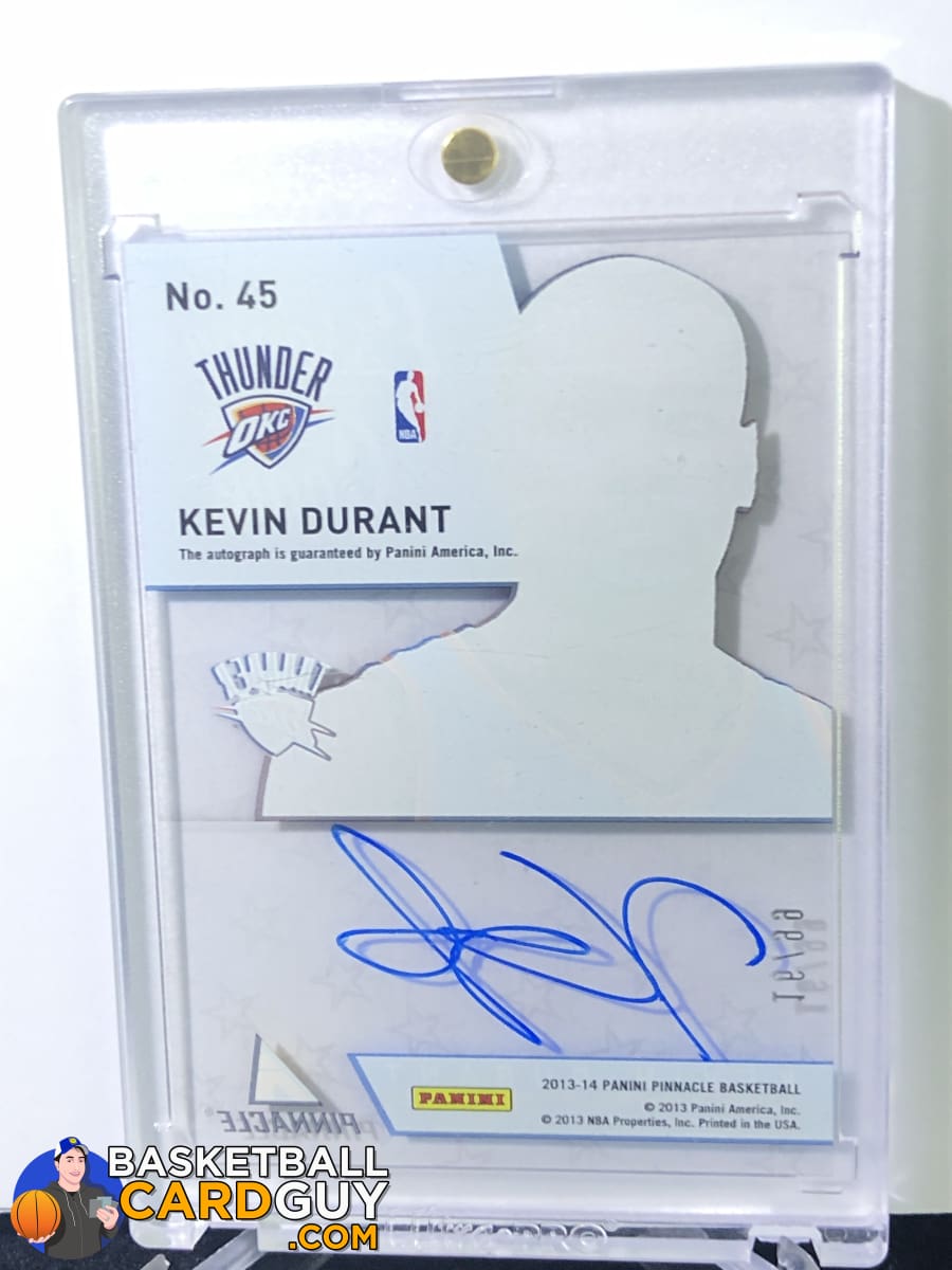 Kevin Durant 2013-14 Pinnacle Essence of The Game Auto #/99 ...
