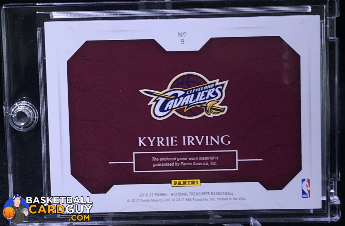 Kyrie Irving 2016-17 Panini National Treasures Tremendous Treasures Br ...