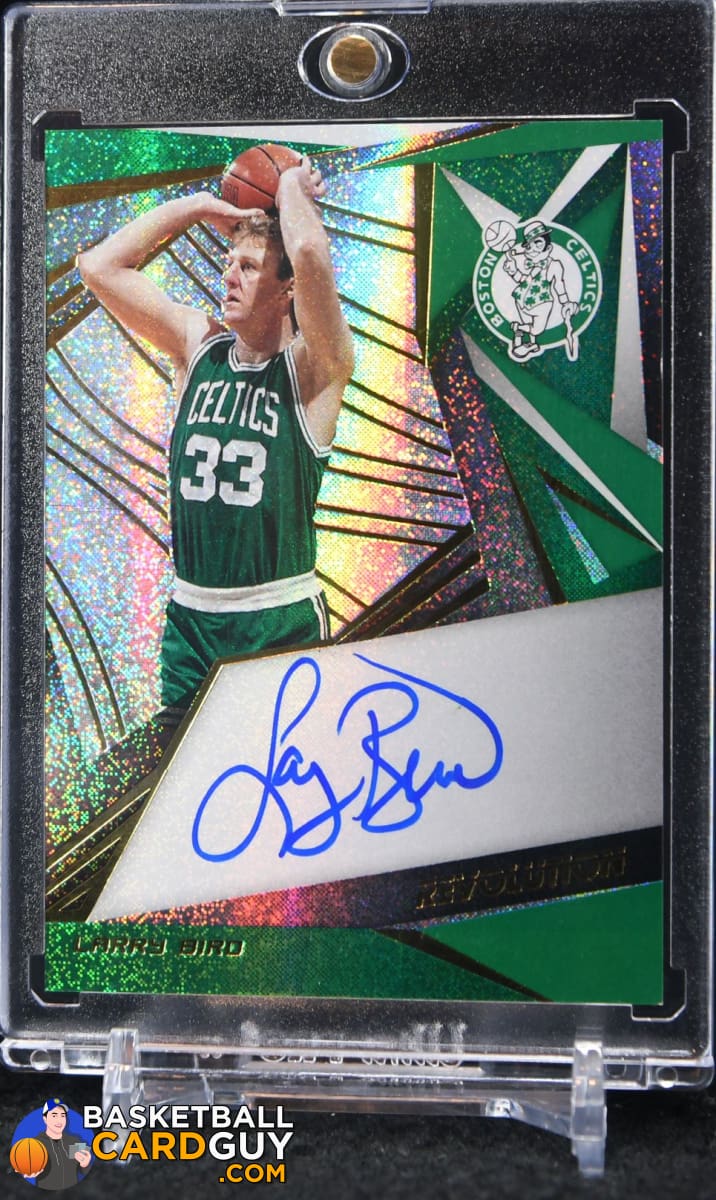 Larry Bird 2019-20 Panini Revolution Autographs #12 – Basketball Card Guy