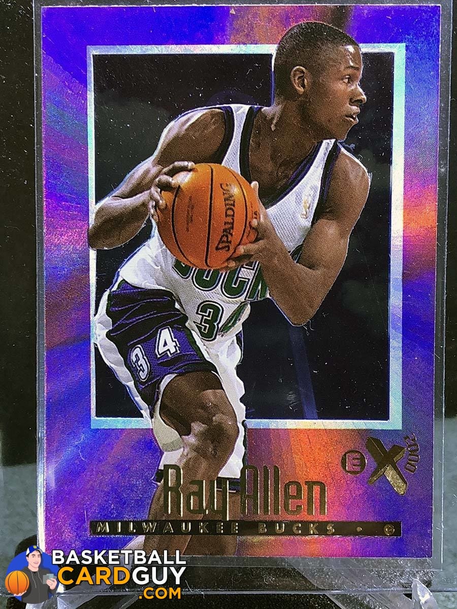 Ray Allen 1996-97 E-X2000 #37 RC – Basketball Card Guy
