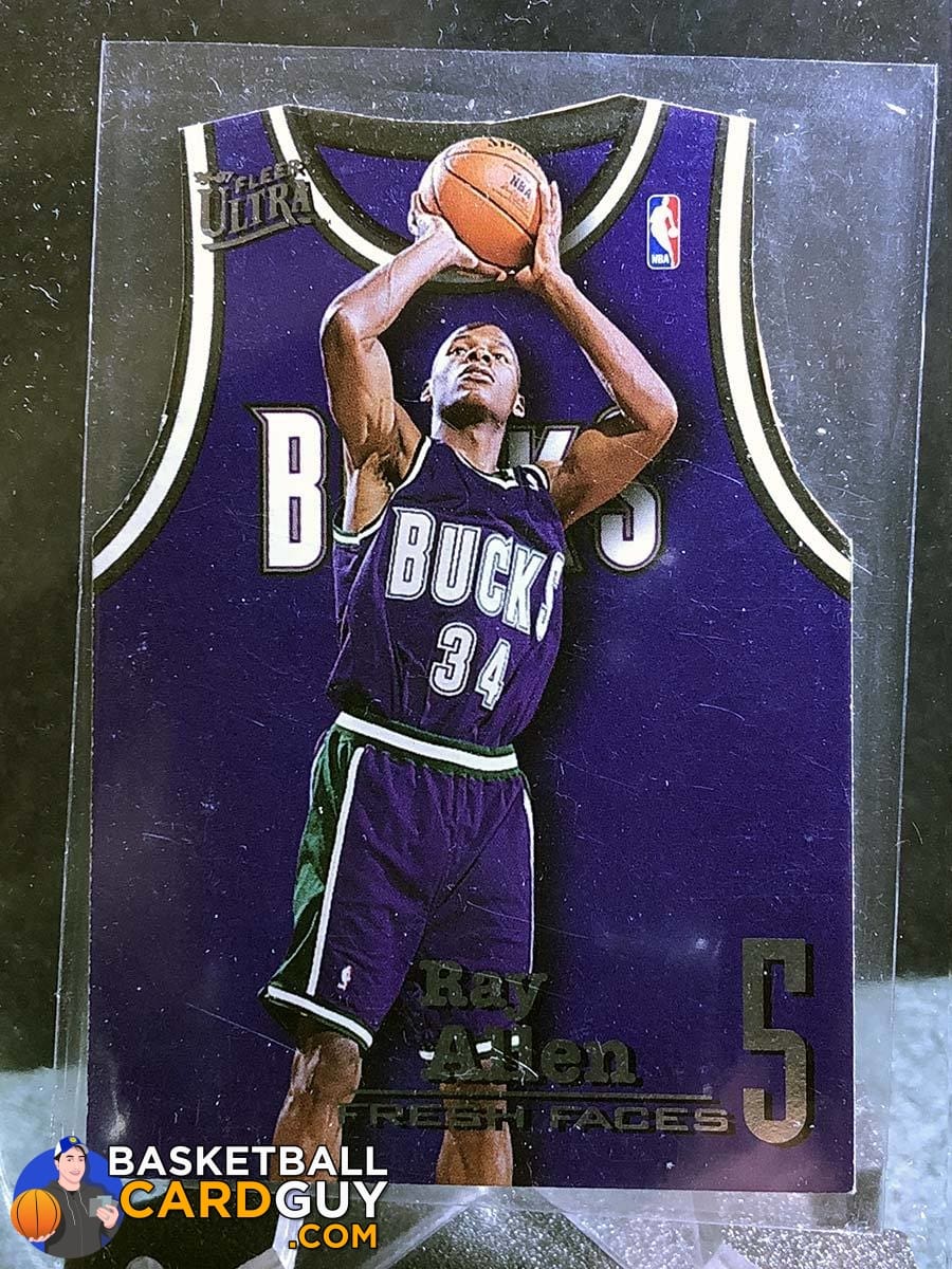 Ray Allen 1996-97 Ultra Fresh Faces – Basketball Card Guy