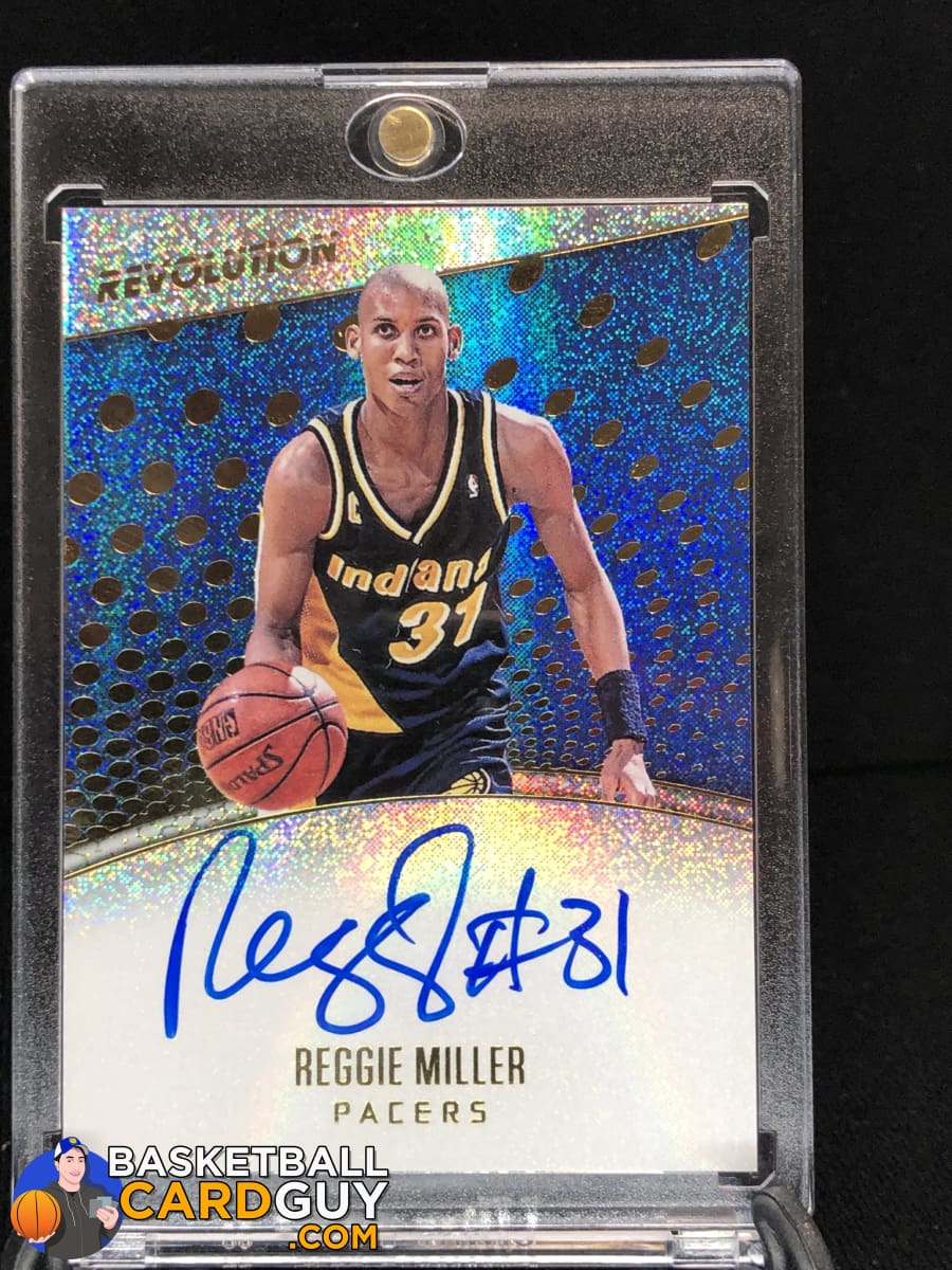 Reggie Miller 2017-18 Panini Revolution Autographs – Basketball Card Guy