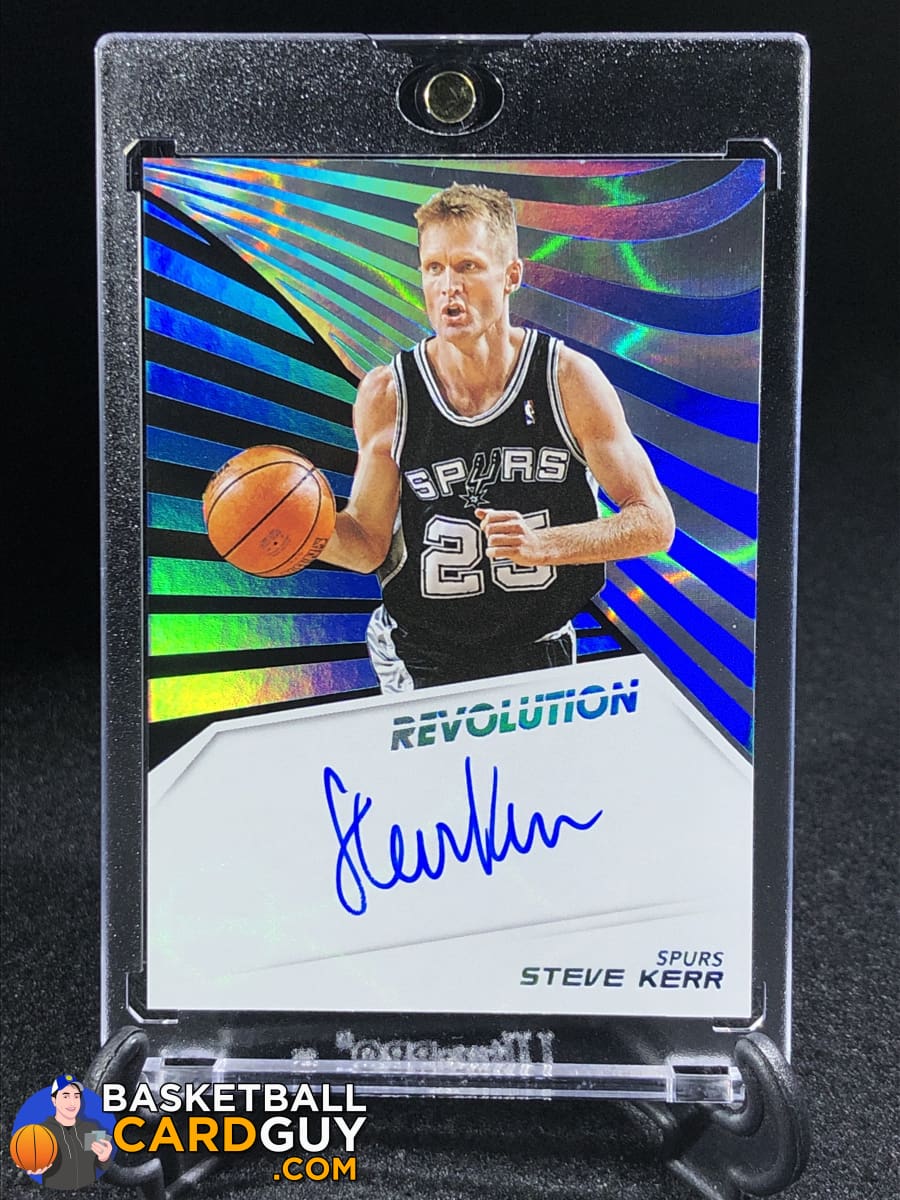 Steve Kerr 2018-19 Panini Revolution Autographs Infinite /25 ...