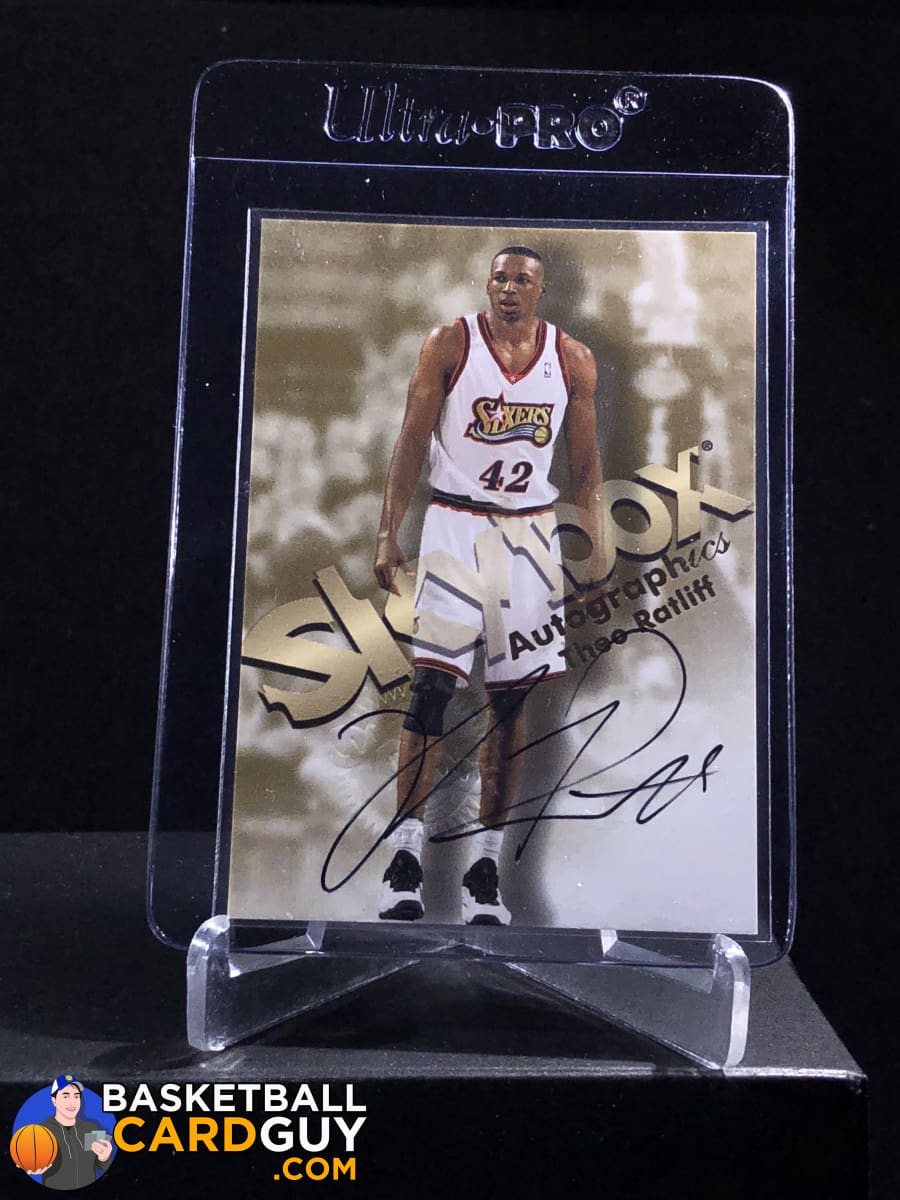 Theo Ratliff 1998-99 Skybox Premium Autographics – Basketball Card Guy