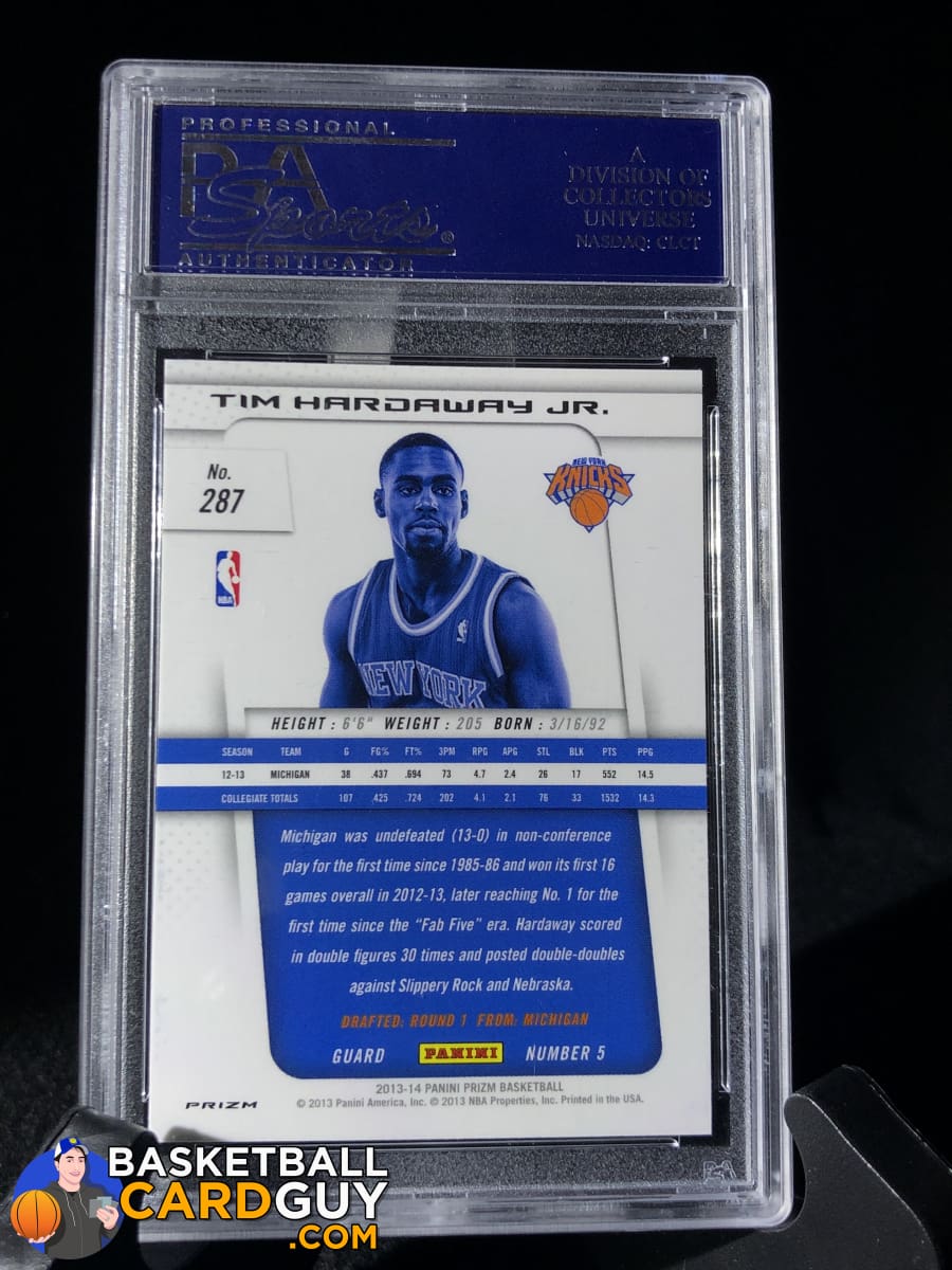 Tim Hardaway Jr. 2013-14 Panini Prizm Prizms Red White and Blue #287 P ...